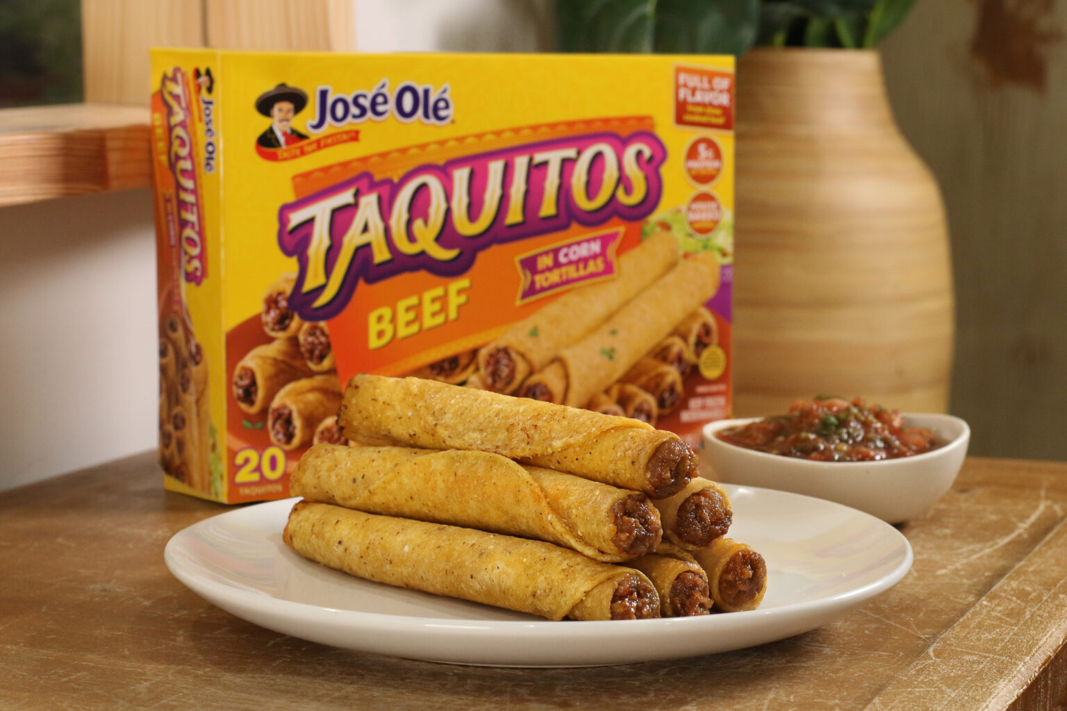 Beef & Cheese Mini Tacos - Jose Ole