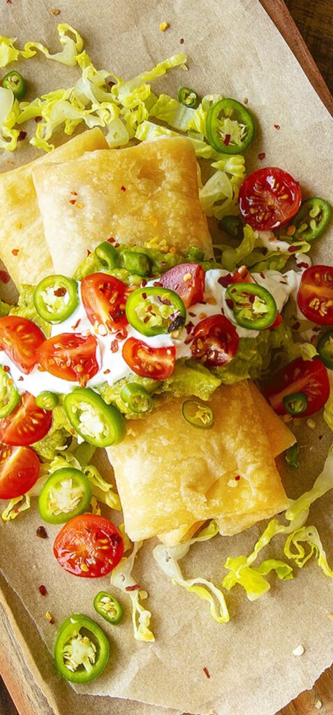 Chicken Chimichangas - Jose Ole